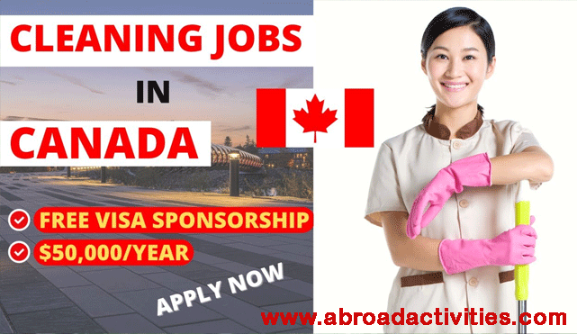 40 Urgent clean worker needed in Canada