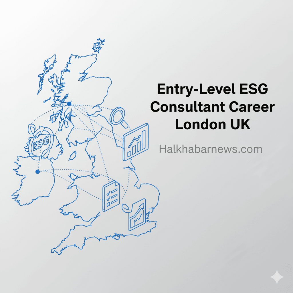 Urgent 10 Entry-Level ESG Consultant Career London UK