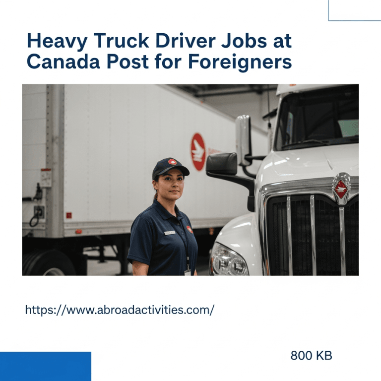 Best 20 Heavy Truck Driver Jobs at Canada Post for Foreigners